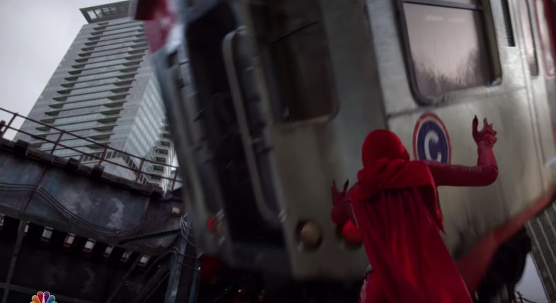 Crimson Fox en la nueva promo de Powerless | RedLan Comics